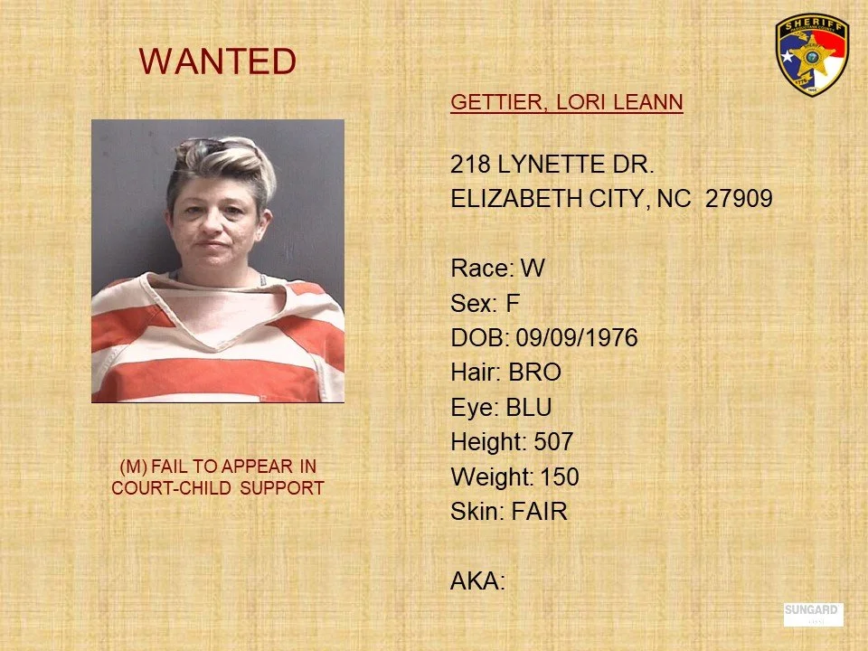 MostWanted — Pasquotank County North Carolina