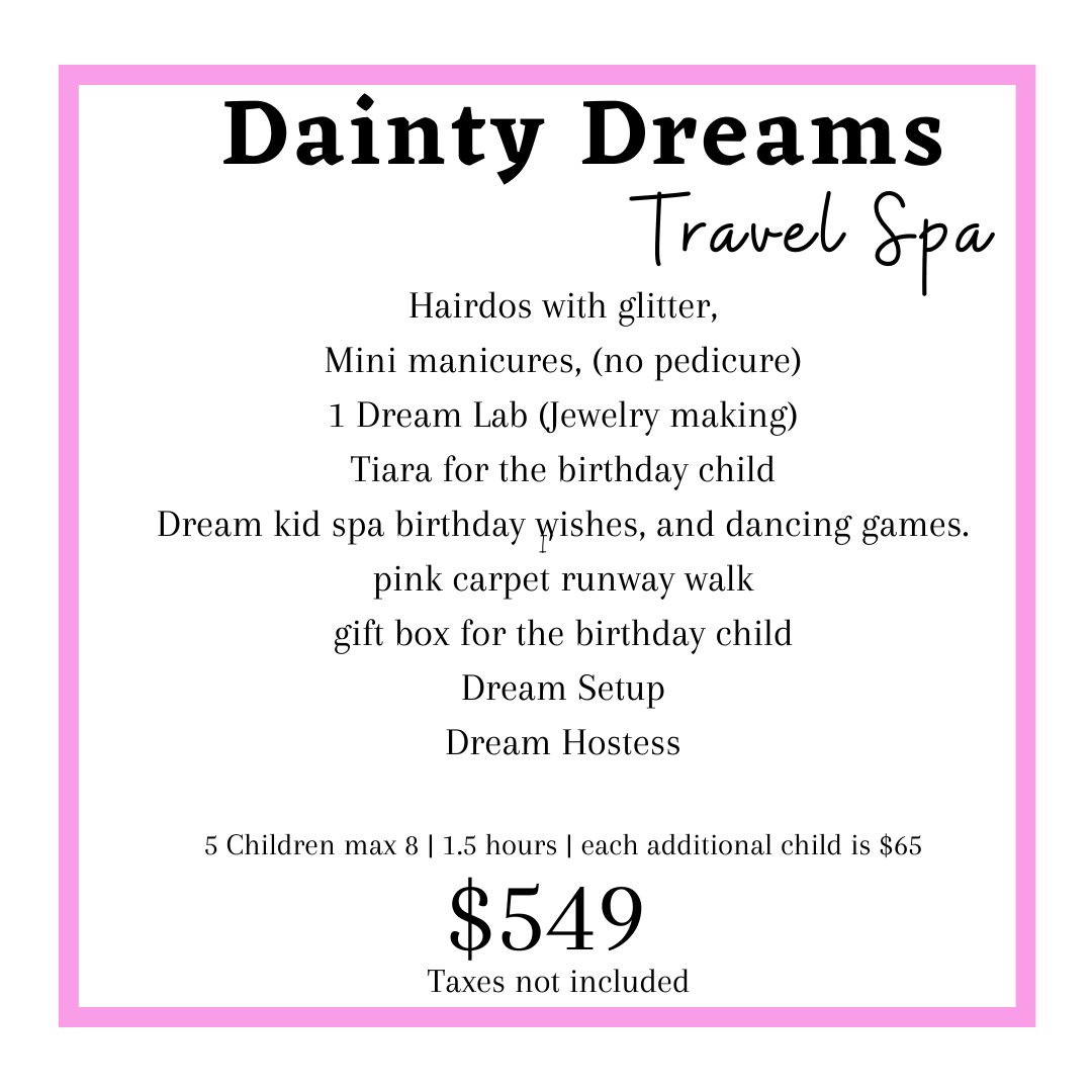 Mobile Kids Spa — Dream Kid Spa