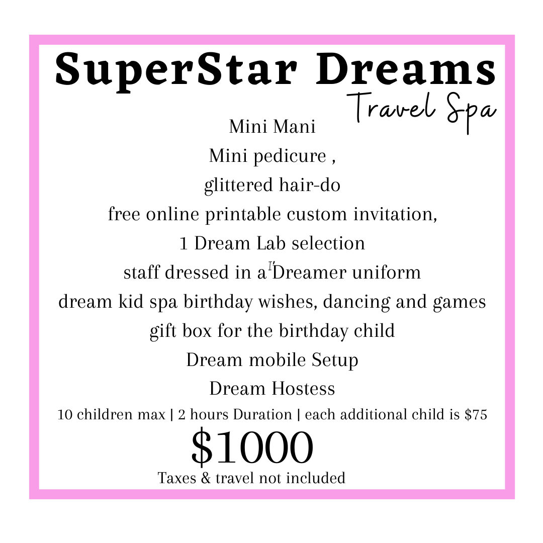 Mobile Kids Spa — Dream Kid Spa