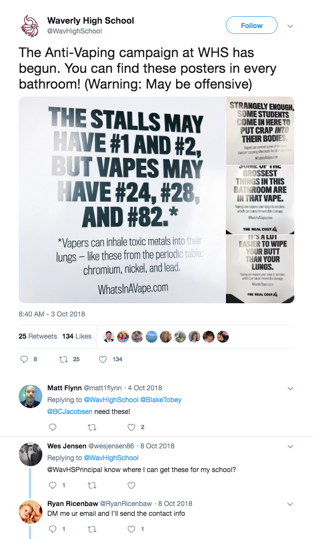FDA - Anti Vaping Posters — COREY GEHRIG