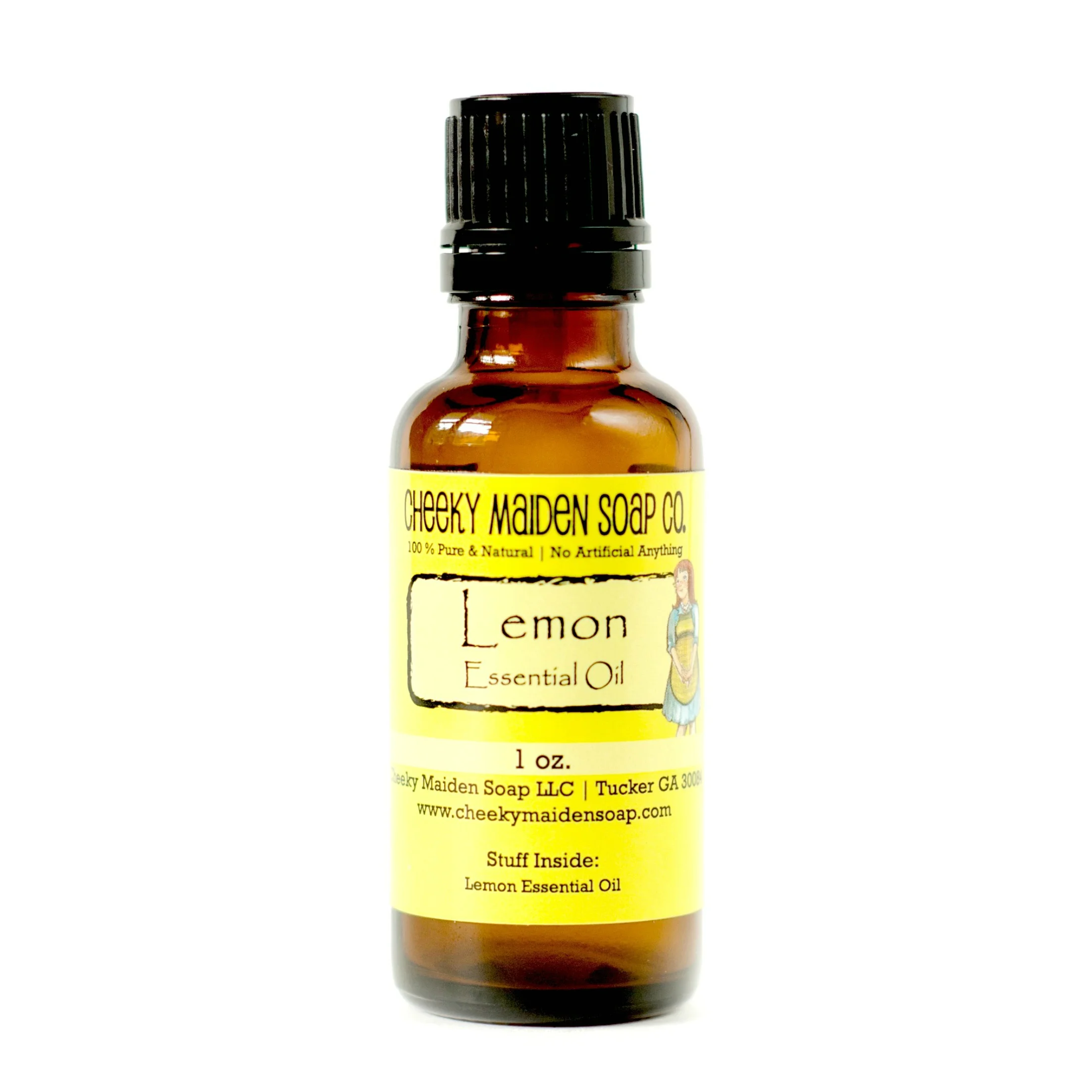 Essential Oil: Lemon 1 oz. | Cheeky Maiden Soap