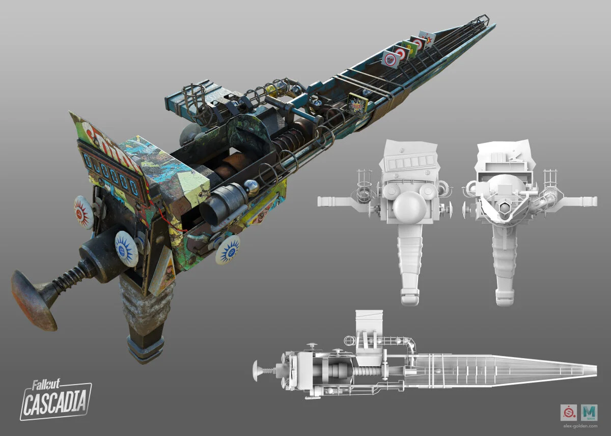 3D-Art — Fallout: Cascadia