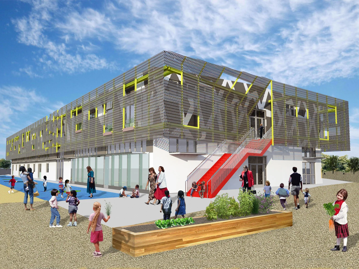 Net Zero Energy High-Performance School Prototype — SWIFT LEE OFFICE