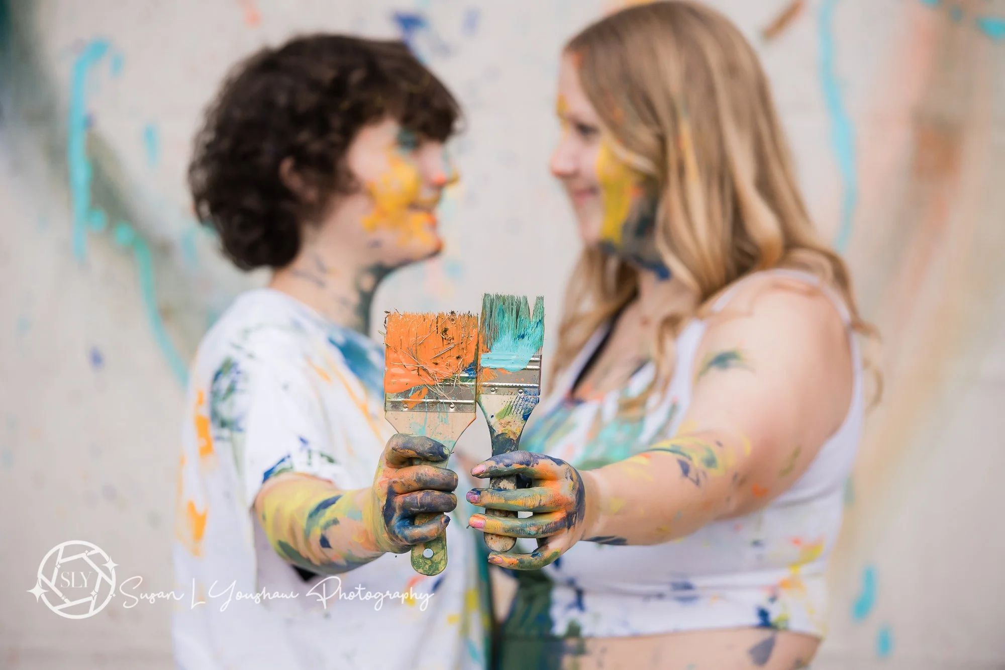 L + Paisley's Paint Shoot | Hollidaysburg, PA — SLY Photography