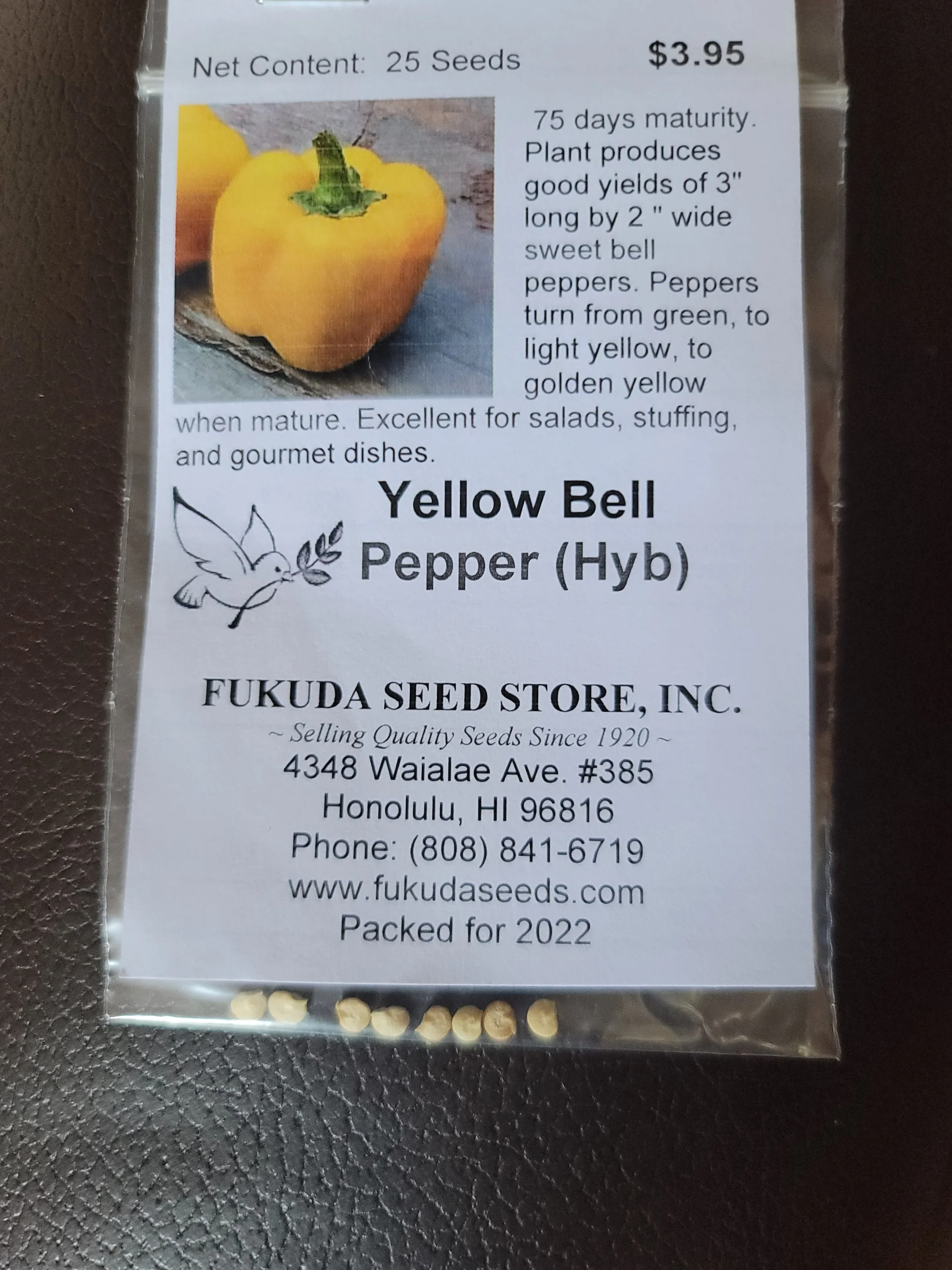 Seeds (A - P) — Fukuda Seed Store