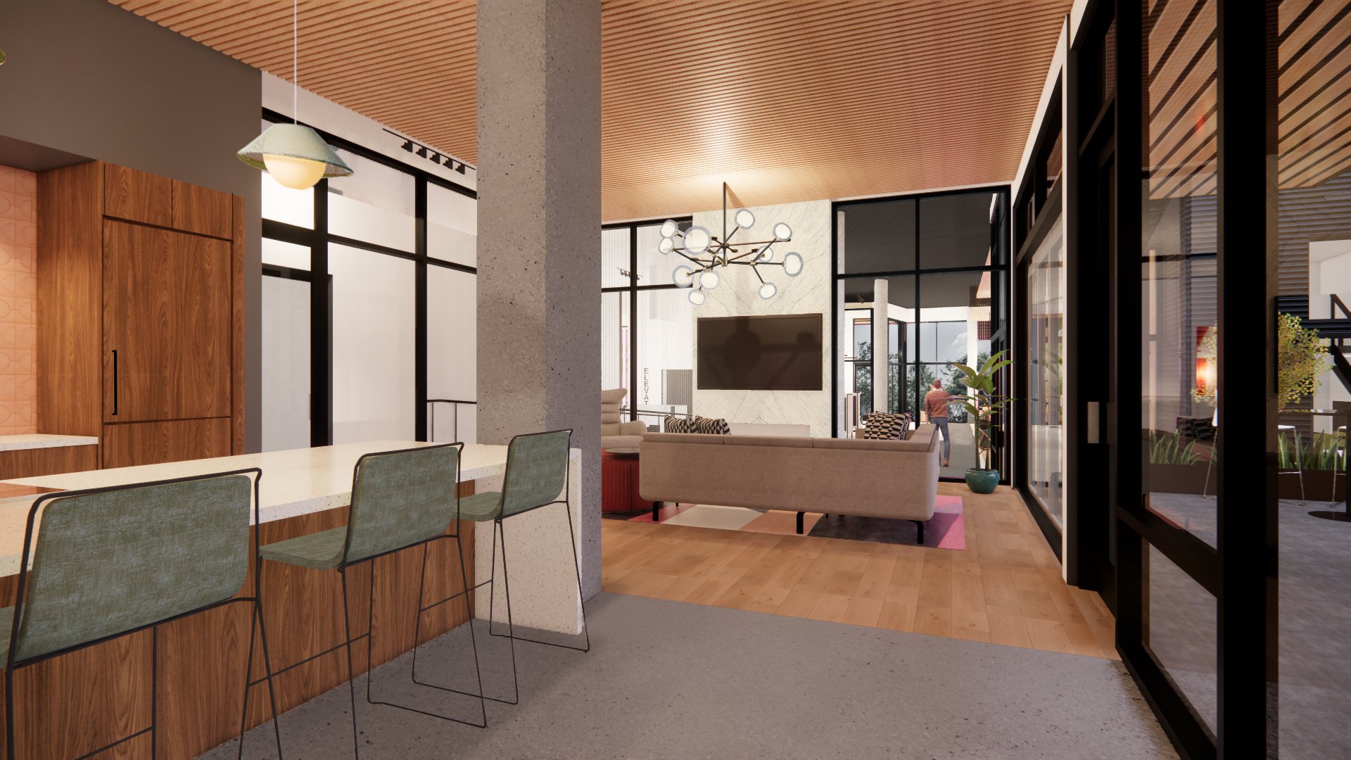 Mercer Lofts Interior Design — JOHNSTON ARCHITECTS