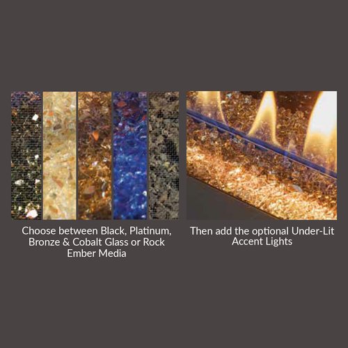 FireplaceX ProBuilder 42 — Linear Gas Fireplace