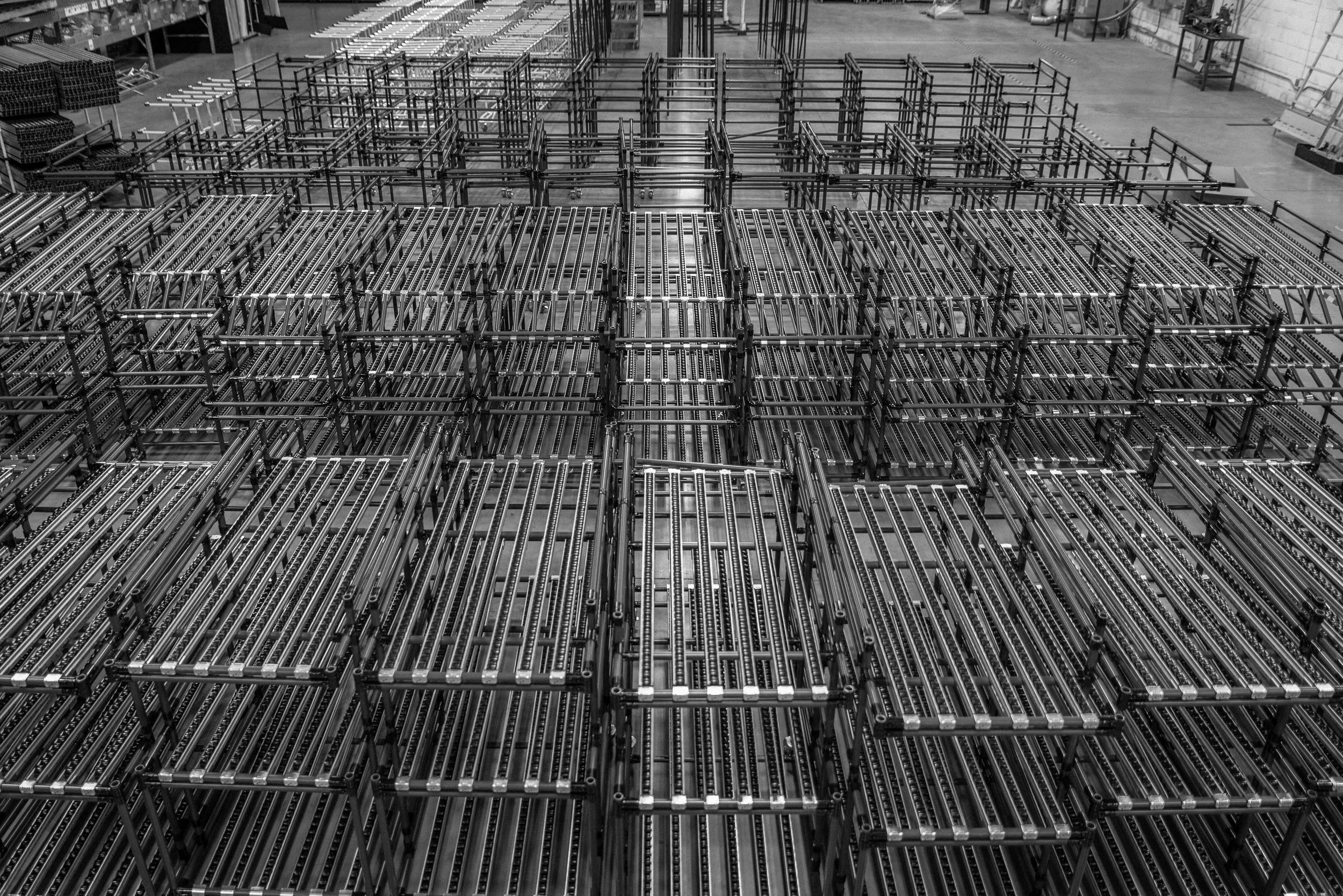 Gravity Flow Racks — National Integrated Systems — Material Handling ...