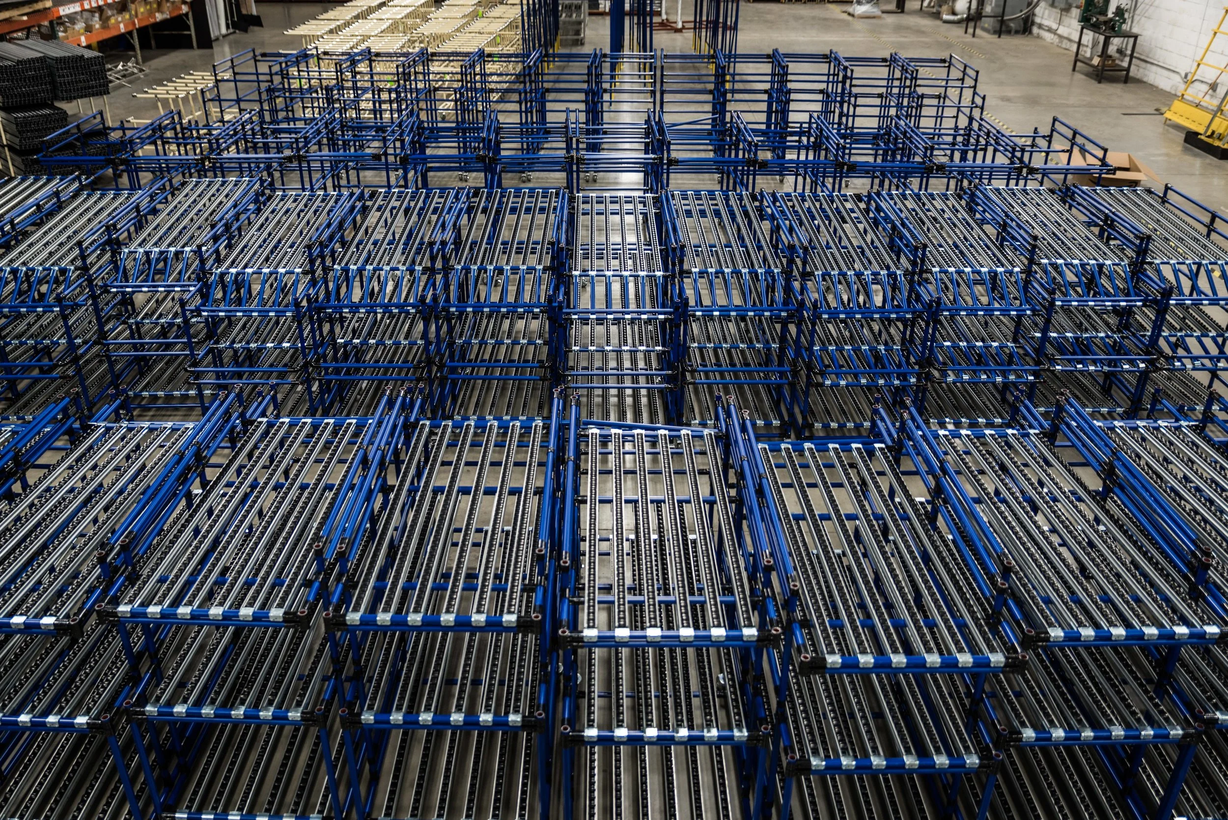 Gravity Flow Racks — National Integrated Systems — Material Handling ...