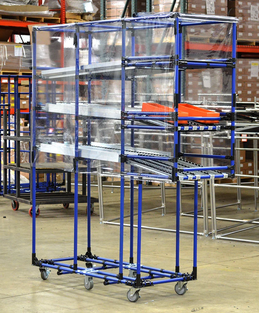 Gravity Flow Racks — National Integrated Systems — Material Handling ...