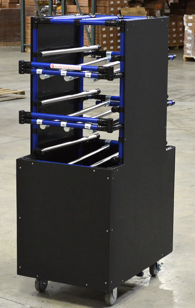 Gravity Flow Racks — National Integrated Systems — Material Handling