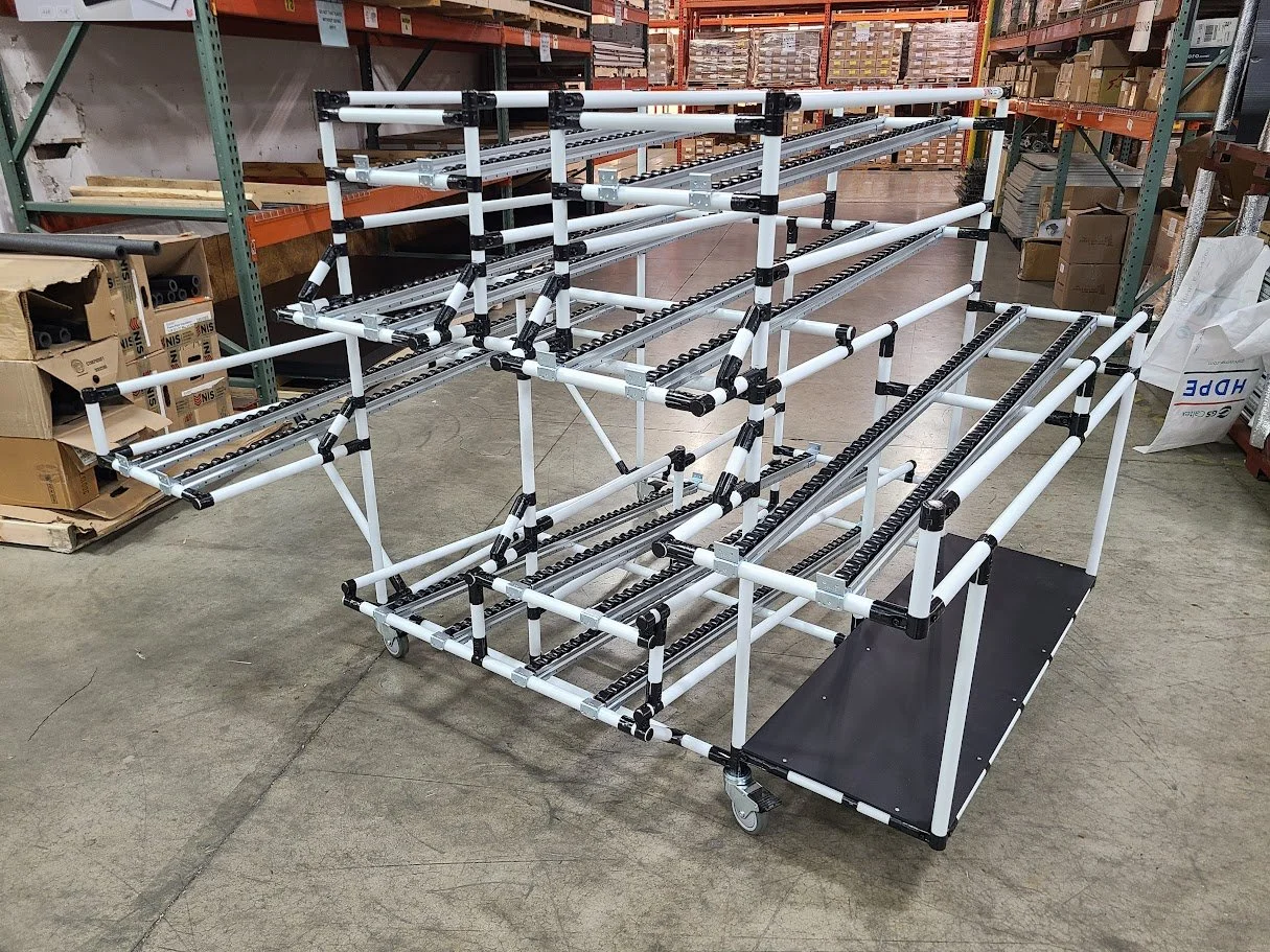 Gravity Flow Racks — National Integrated Systems — Material Handling ...