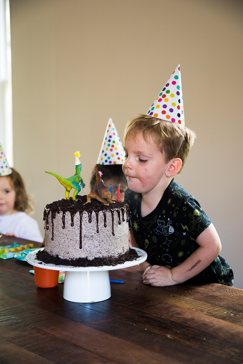 Chocolate Oreo Dinosaur Cake — Flourishing Foodie