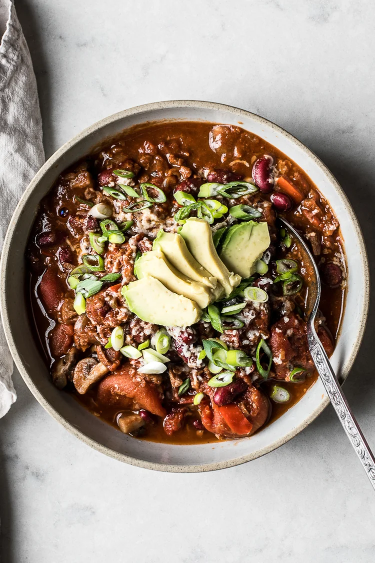 Hearty Vegetarian Chili — Flourishing Foodie
