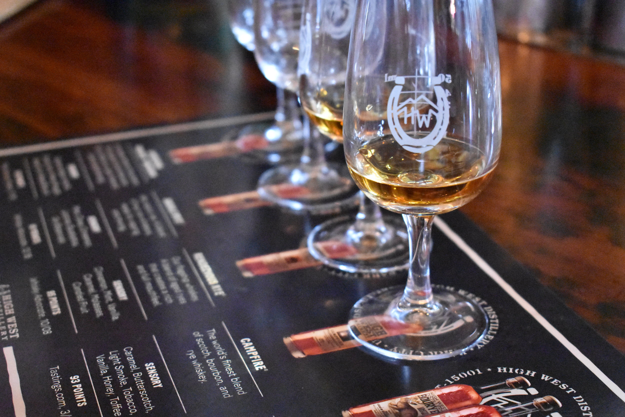 It's An Experience: High West Whiskey, Dining, and Distillery in Park ...