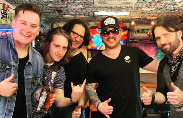Tyler Boone and Finnegan Bell at Jam In The Van — Boone's Bourbon