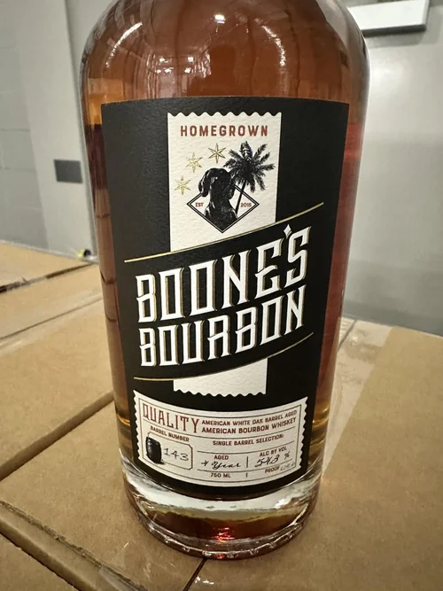 "Homegrown" Boone's Bourbon and Bardstown Bourbon Co 4 year release ...