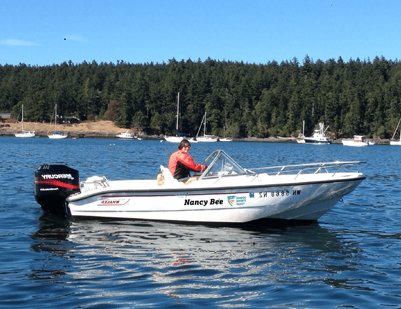 SeaDoc Christens New Boat, the Nancy Bee — SeaDoc Society