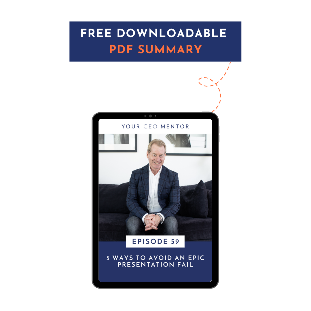 Epic Presentation Fails: How to avoid them | Your CEO Mentor