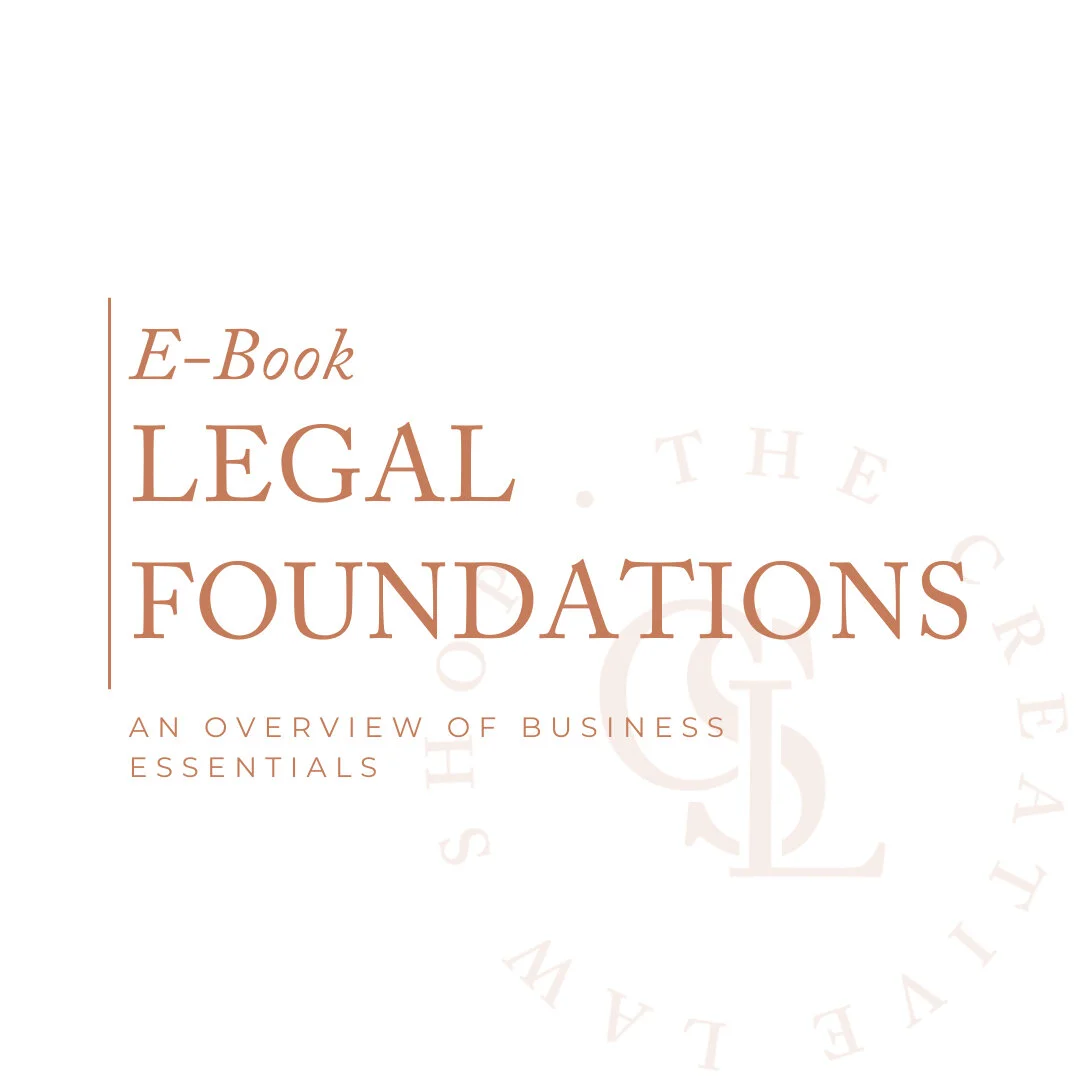 The Legal Foundations E-Book — The Creative Law Shop®