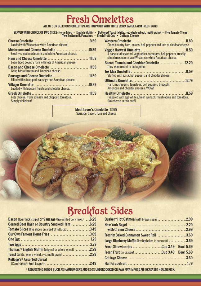 Menu — The Original Waffle Shop