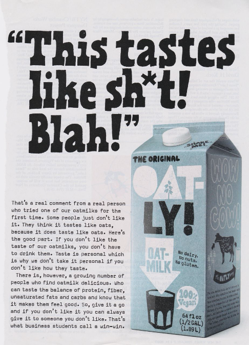 Brand I'm Watching: Oatly — Julia Rodenas