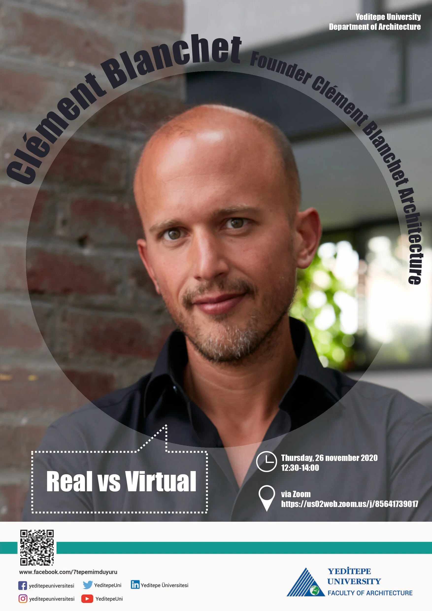 Clément Blanchet to lecture at Yeditepe University — Clément Blanchet ...