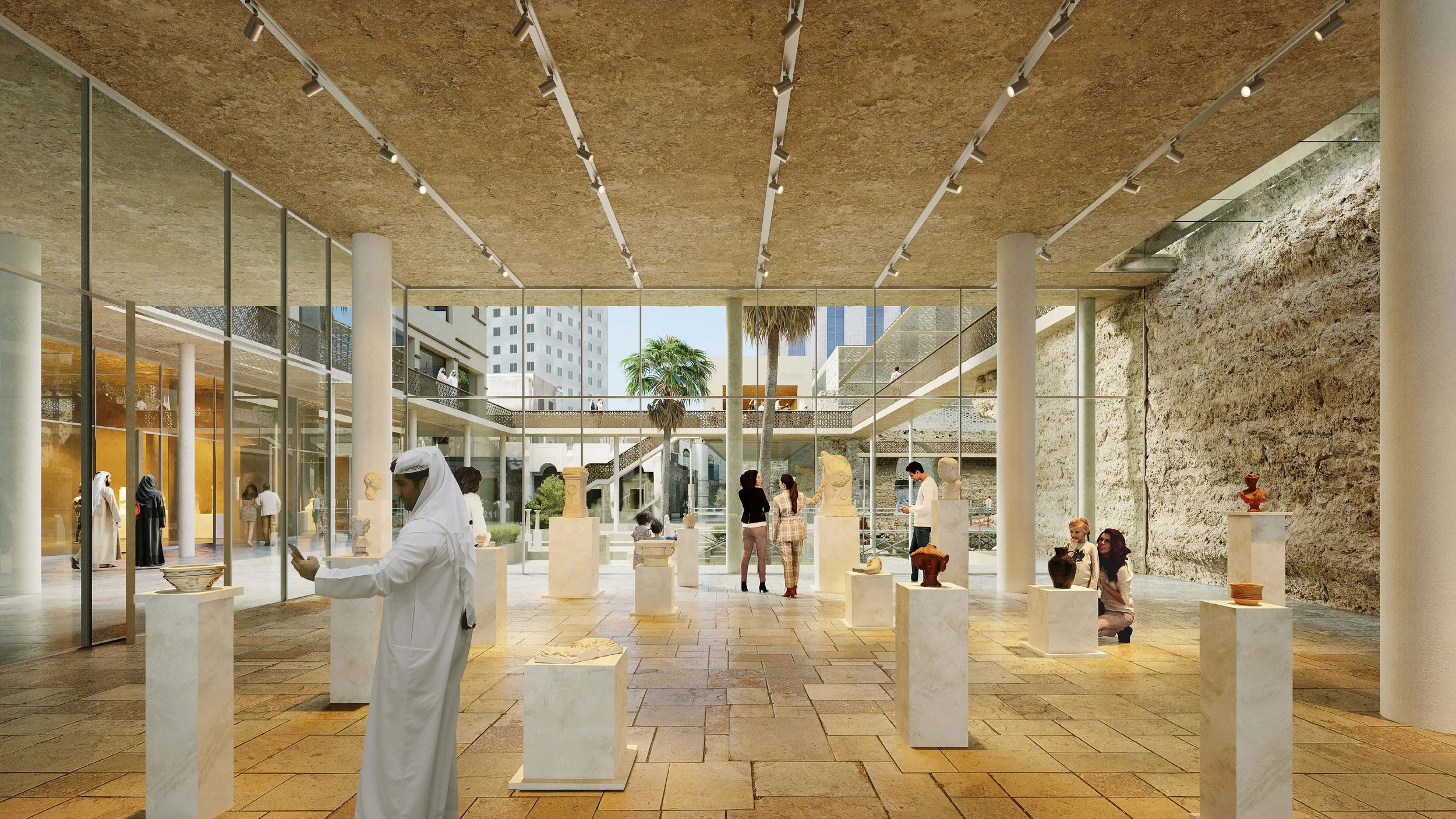 Al Balad Archeological Centre — Clément Blanchet Architecture