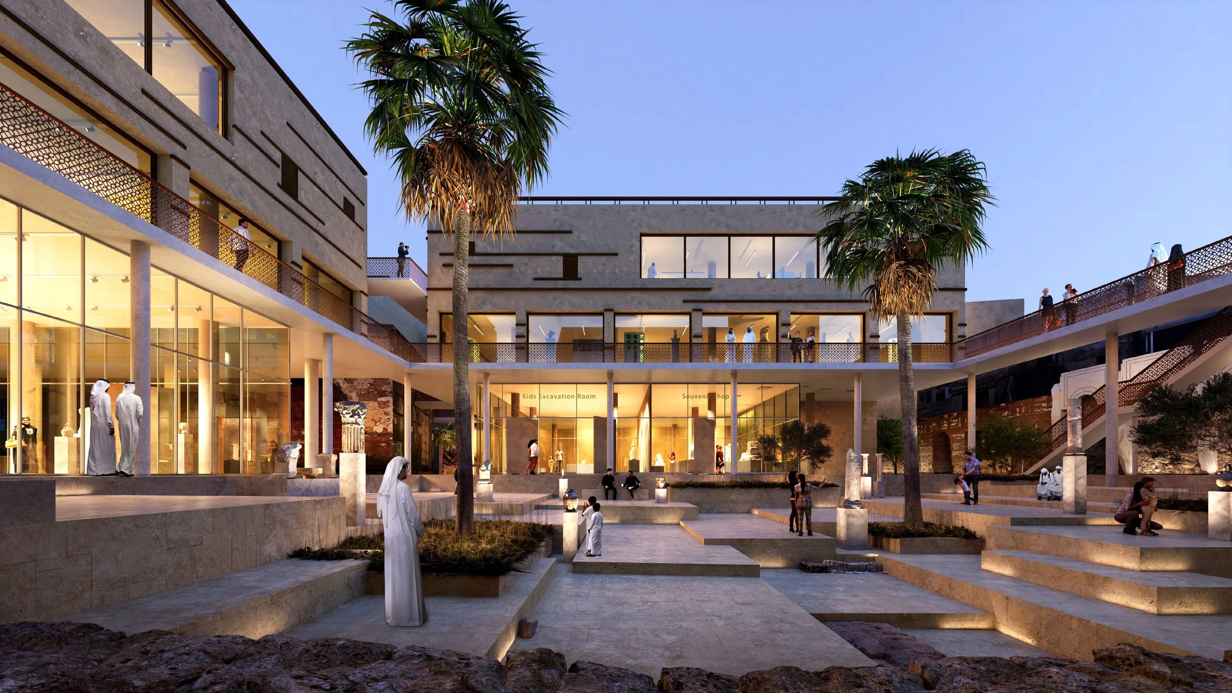 Al Balad Archeological Centre — Clément Blanchet Architecture