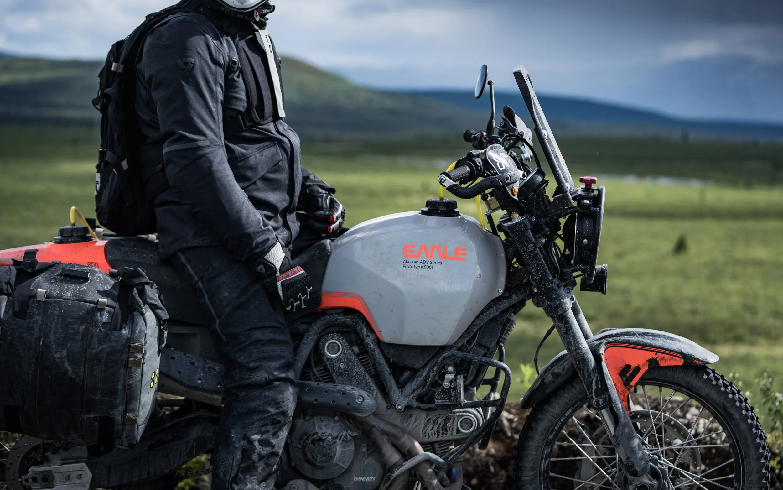 The Alaskan - ADV custom bike — Earle Motors