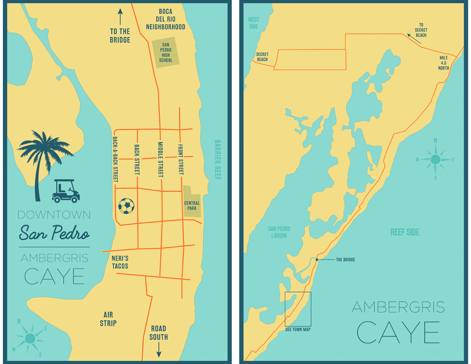 Street Map San Pedro