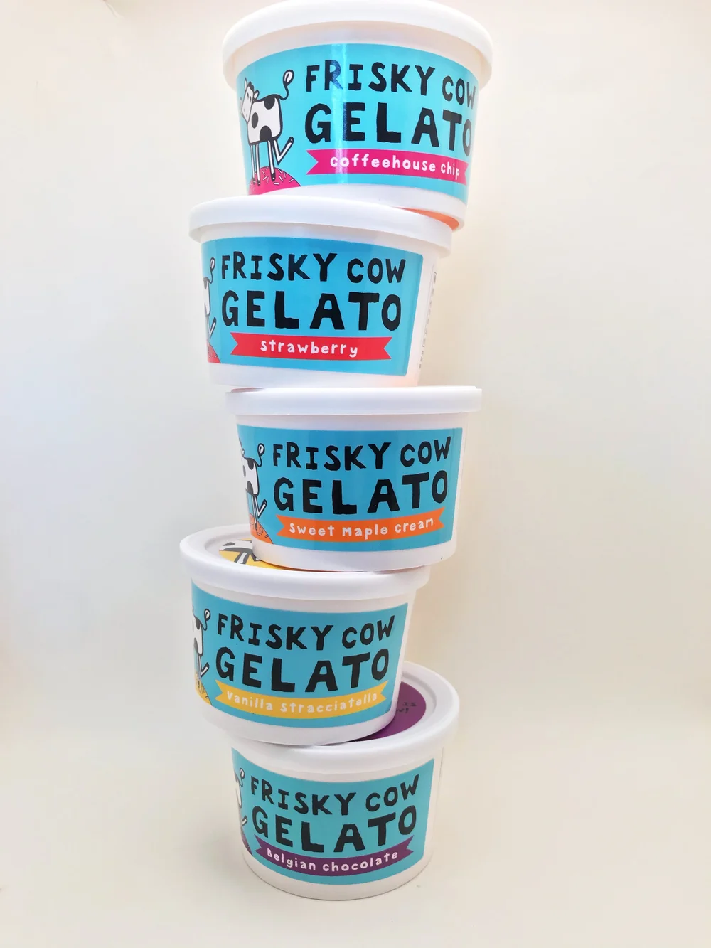 Flavors — Frisky Cow Gelato