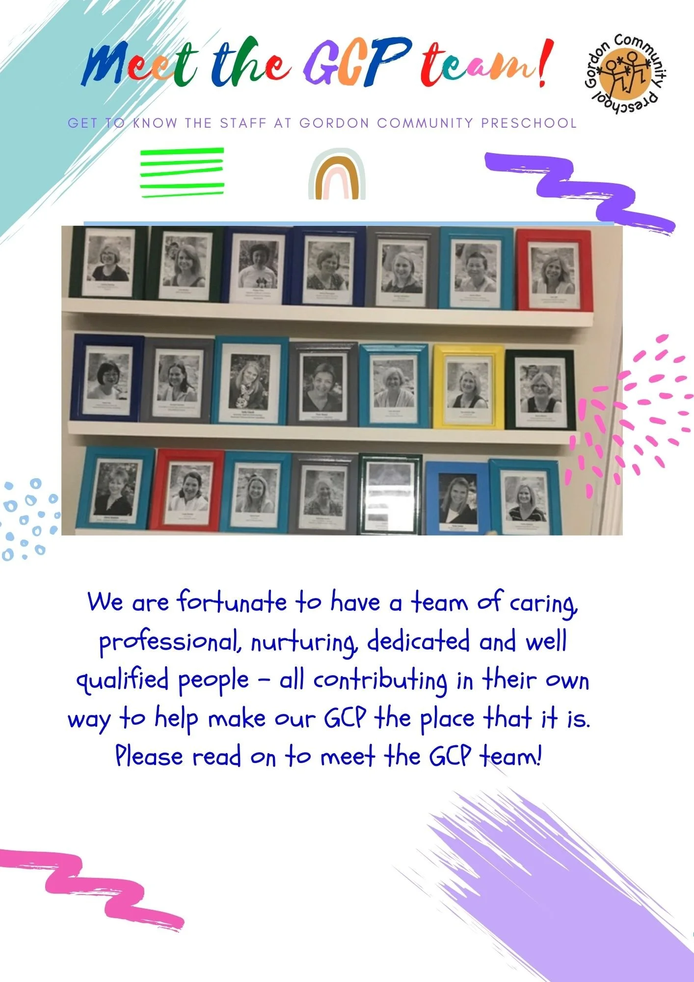 Our Team — Gordon Community Preschool