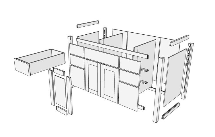 Cabinet Design — Pecan Street Building Company Design-Build