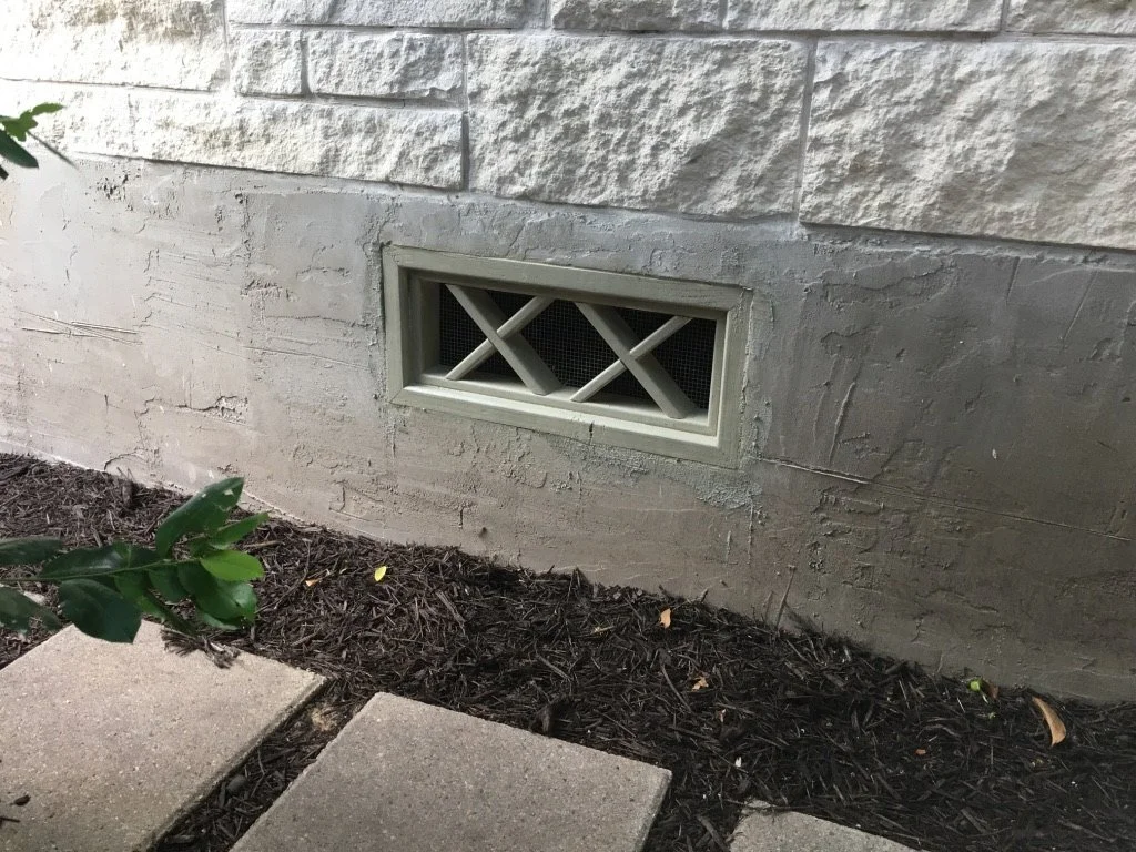 Foundation Vent — Pecan Street Building Company Design-Build