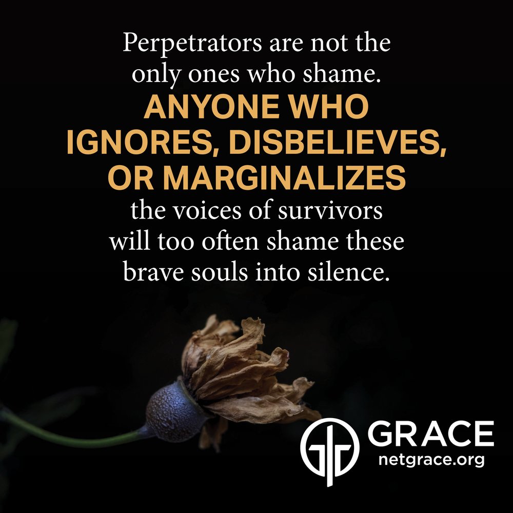 Spread the Word | Help End Abuse in Faith Communities — GRACE