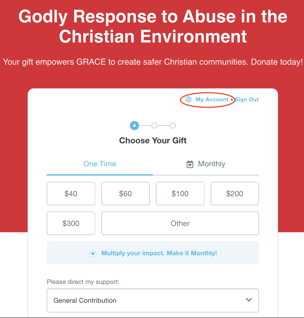 Introducing QGiv | Empower Your Giving — Join Now — GRACE