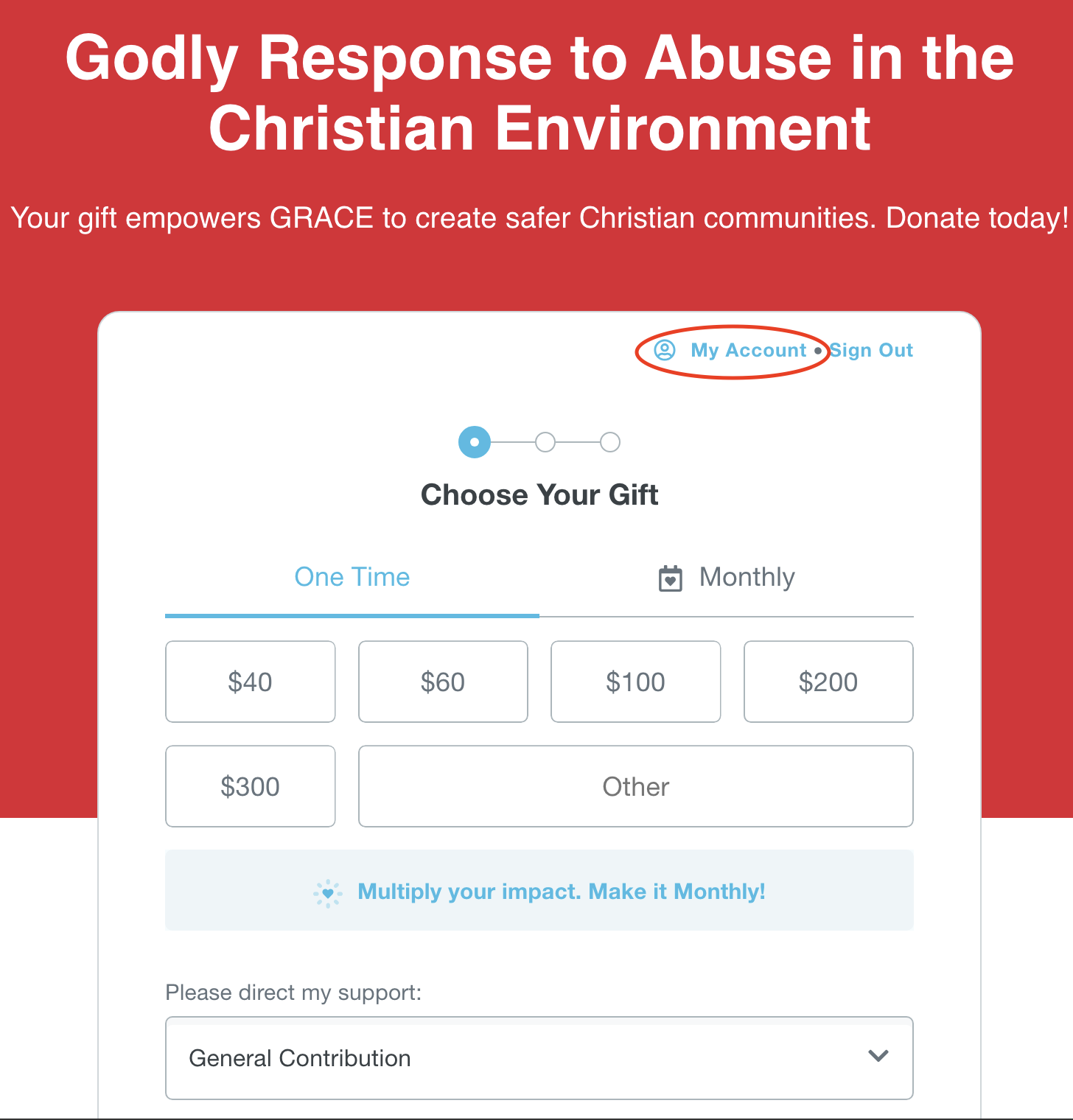 Introducing QGiv | Empower Your Giving — Join Now — GRACE