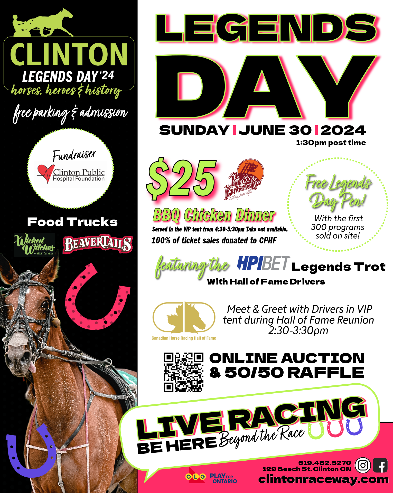 Calendar of Events — Clinton Raceway