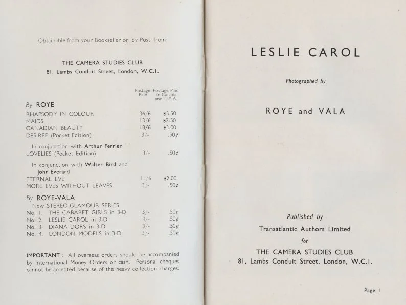 Leslie Carol In 3D - No 2 — Vintage Fetish