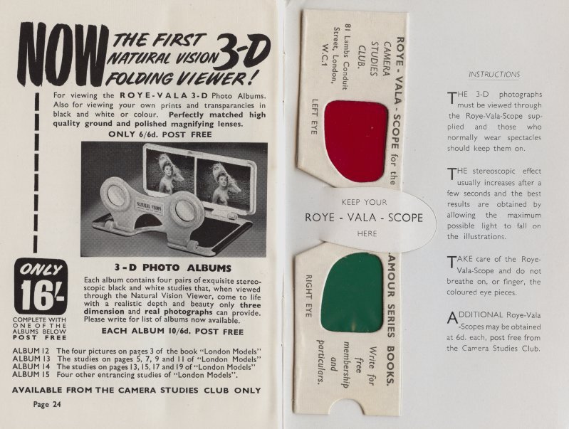 London Models In 3D - No 4 — Vintage Fetish