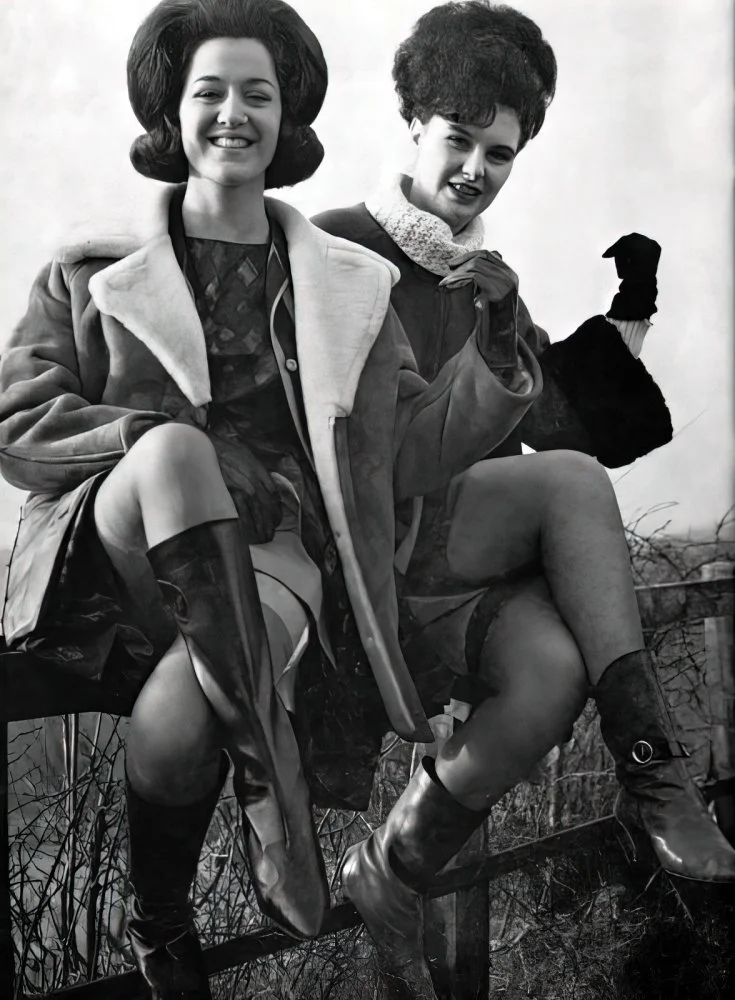 Ruth Cavendish and Anne Scott - Spick, Span and Beautiful Britons Pin-Up Model from the 1960's ...