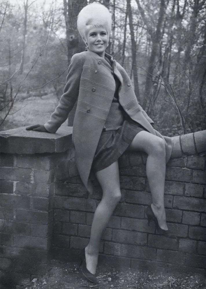 Lisa Scott - 1960s Stockings and Suspenders Model. — Vintage Fetish