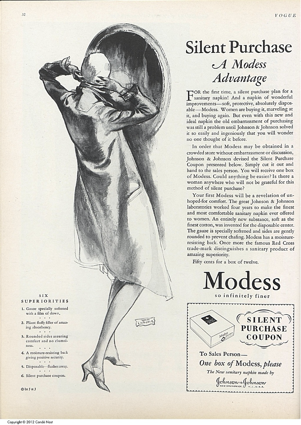 Vintage Period Product Ads — The Cova Project