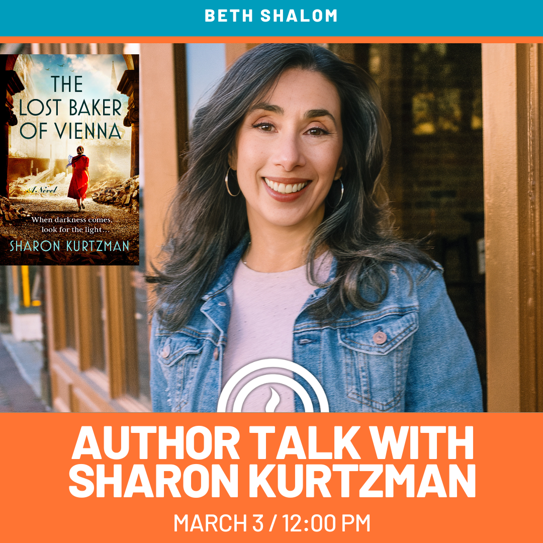 Western Wake Speaker Lunch: Sharon Kurtzman Author of The Lost Baker of ...