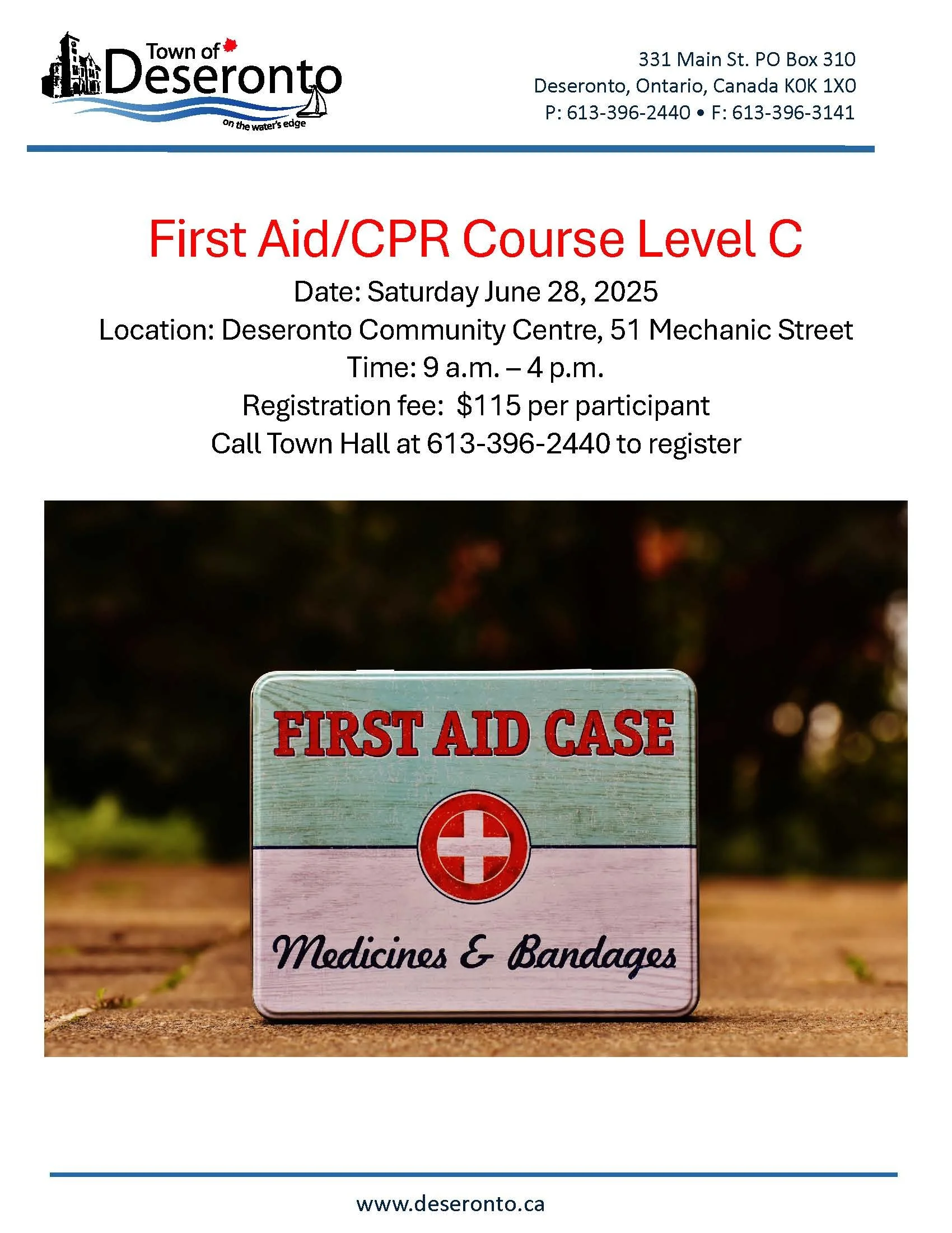 Events — Town of Deseronto