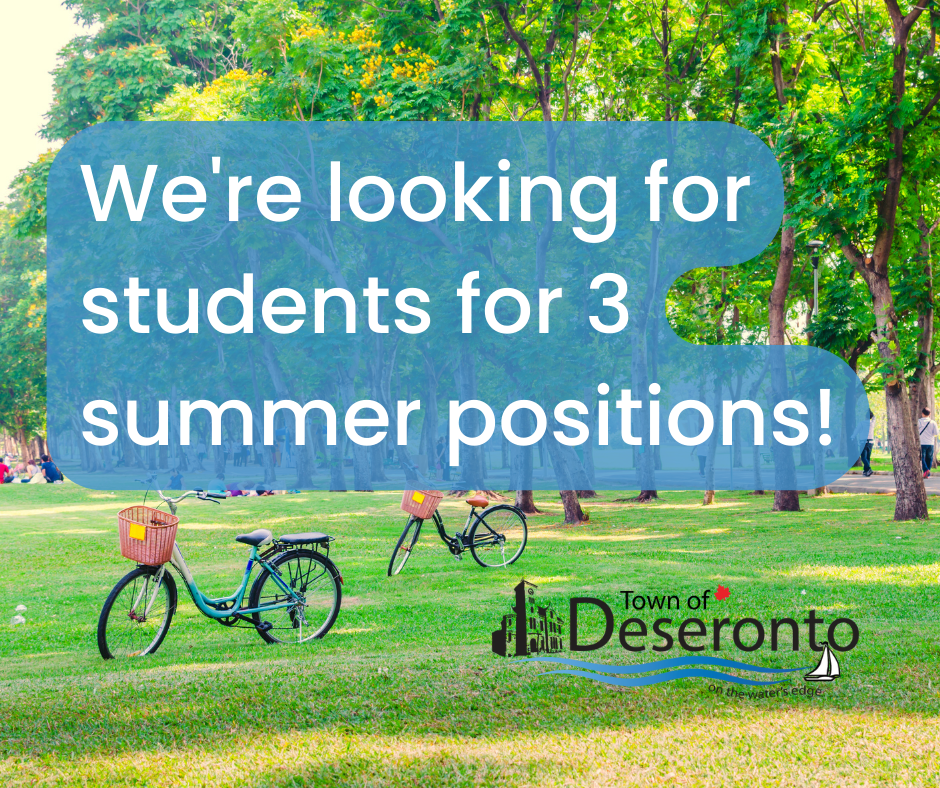 Employment Opportunities — Town of Deseronto