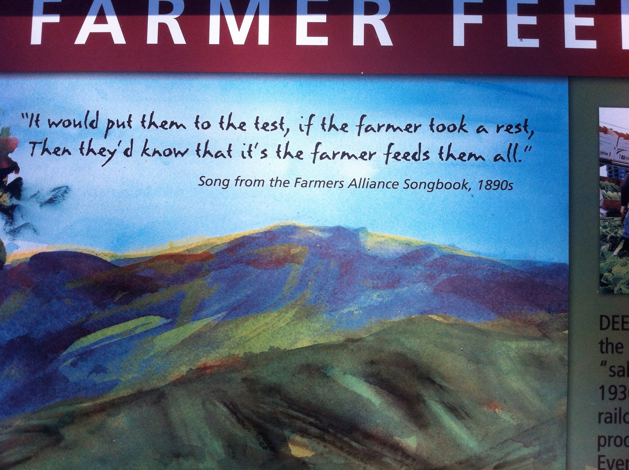 Will You Still Feed Me? — POP Agriculture