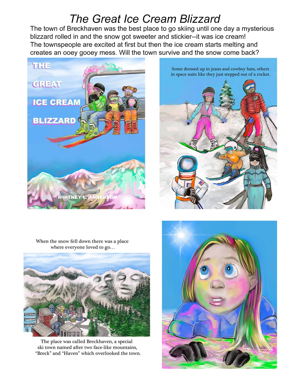 THE GREAT ICE CREAM BLIZZARD — Whitney L Anderson