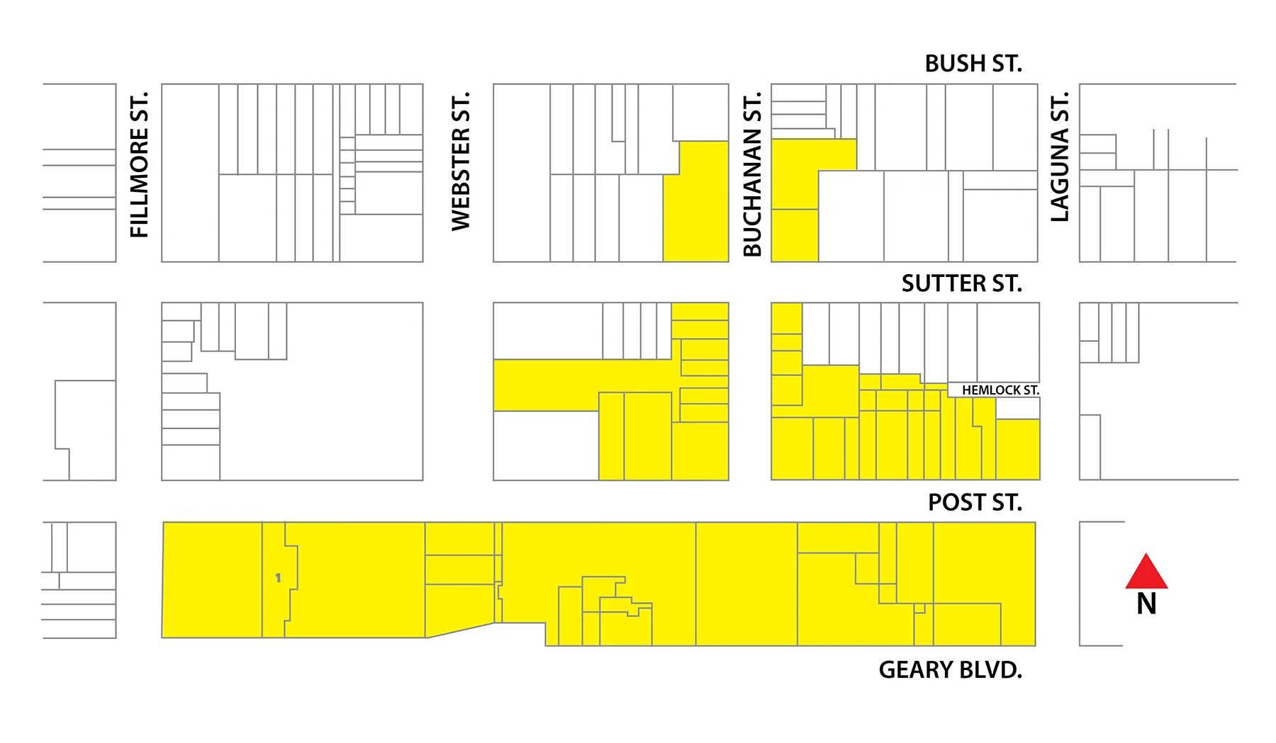 DISTRICT MAP — Japantown Community Benefit District